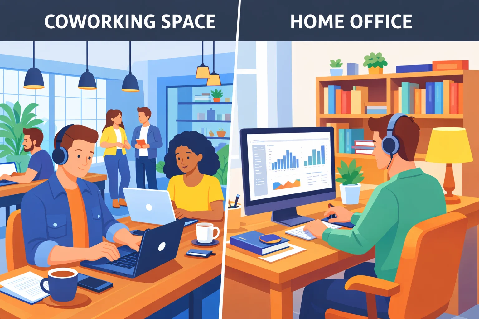 CoSpace vs Home Office | Best coworking space in Karachi